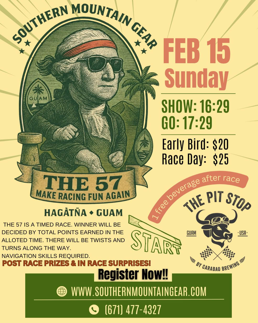 The “57” Race by Southern Mountain Gear - The Guam Guide – theguamguide.com